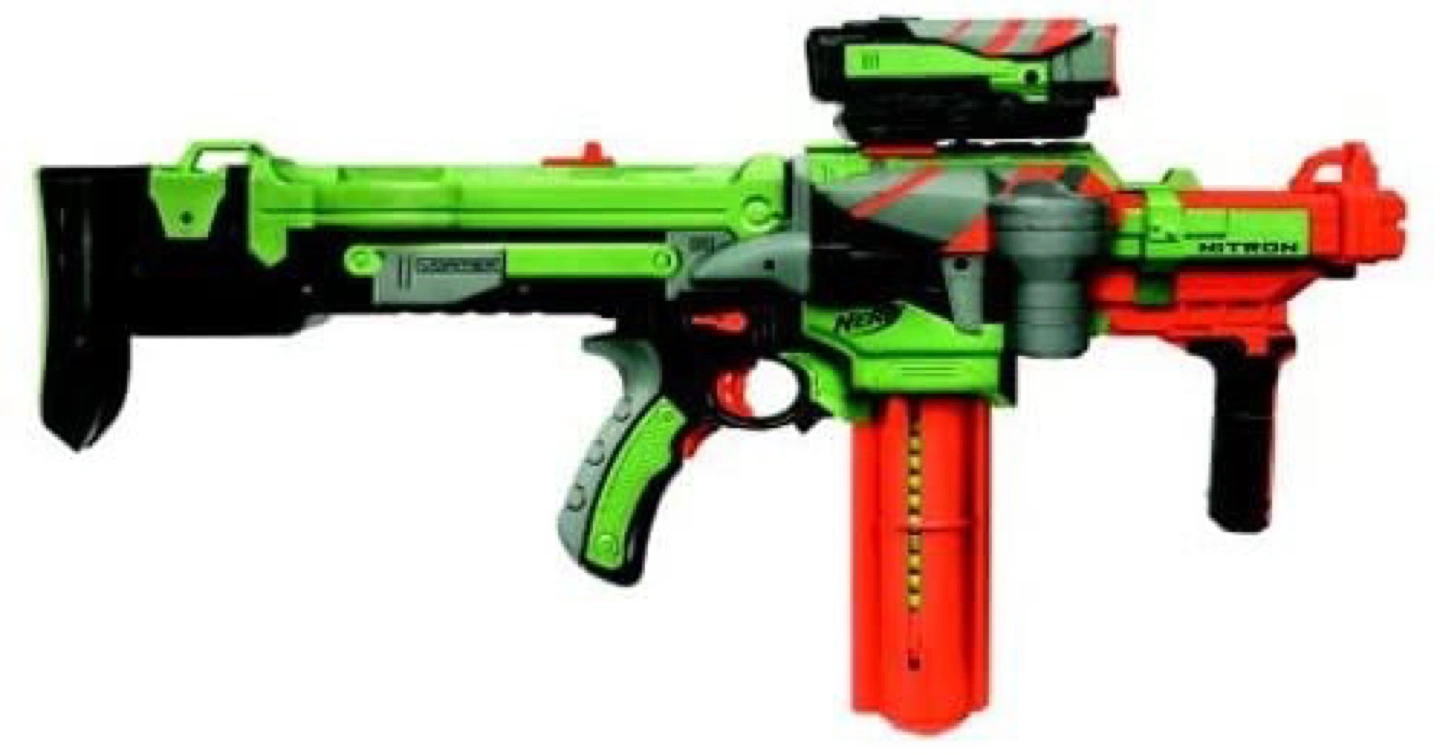 Nerf Vortex Nitron Full-Auto Disc Blaster with Scope #32218 | Karrot