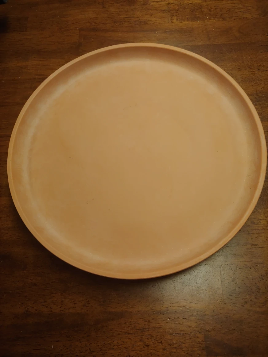 Terracotta 12" raised platter ( decor) | Karrot