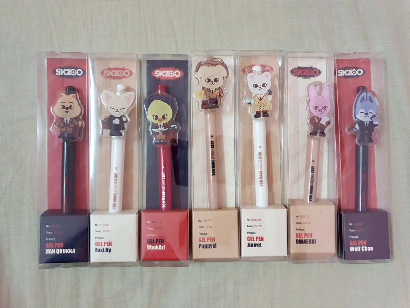 Kpop Stray Kids SKZOO Merch Gel Pens 🏀 | Karrot