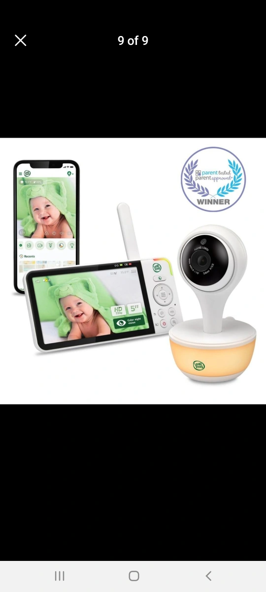 NEW LeapFrog LF815HD 1080p WiFi Remote Access Video Baby Monitor | Karrot