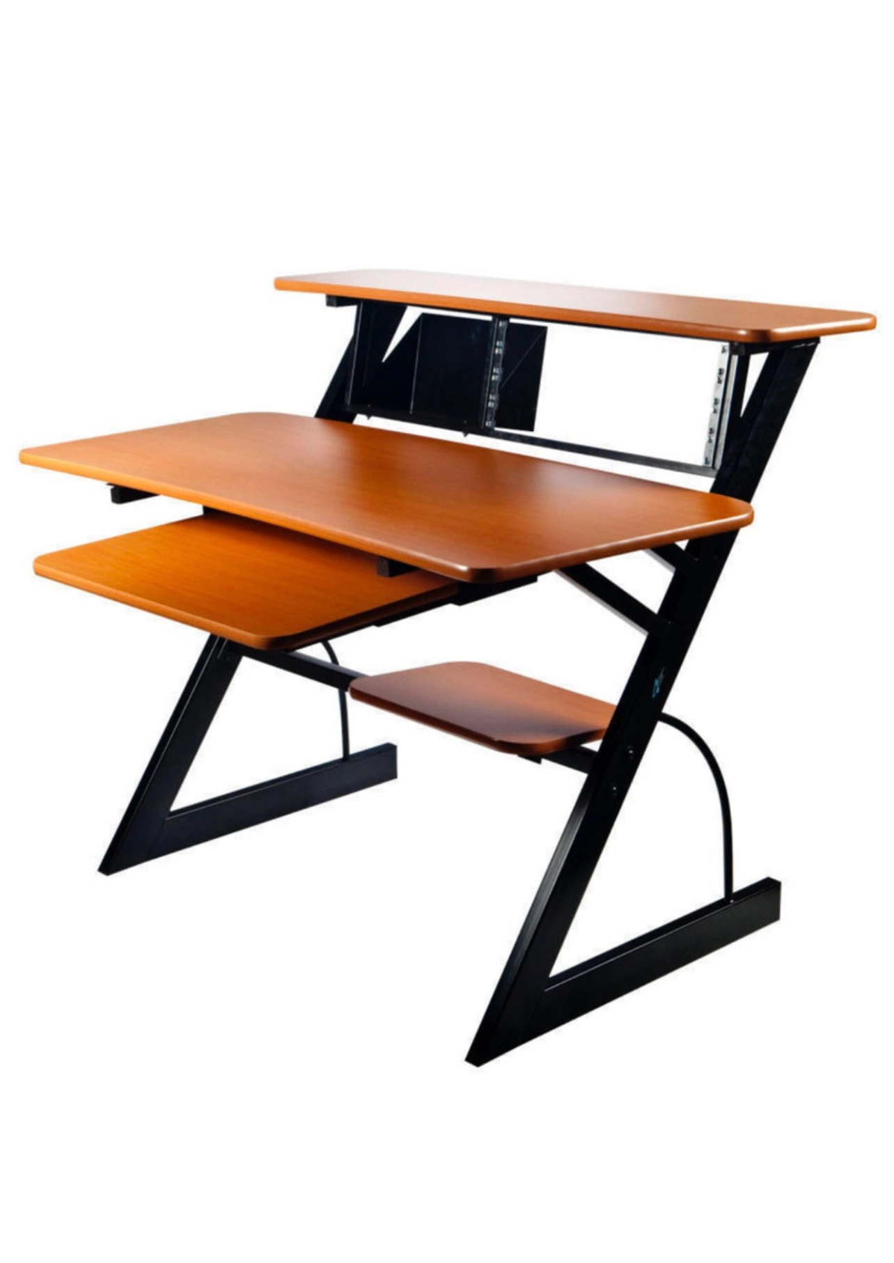 Production Studio Desk deluxe workstation with monitor extension | Karrot