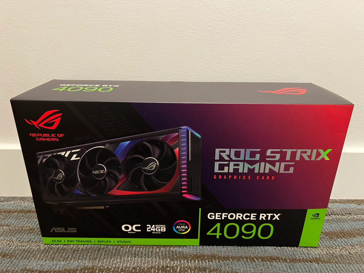 Asus ROG STRIX NVIDIA GeForce RTX 4090 24GB GDDR6X OC edition | Karrot