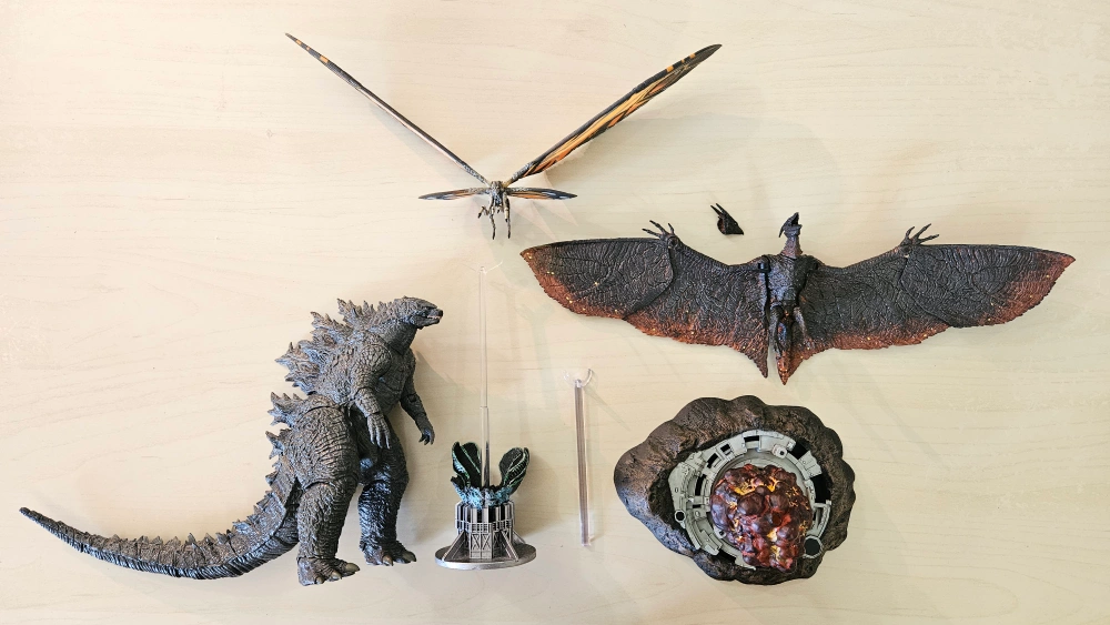 Neca Godzilla King of the Monsters Lot Godzilla Mothra Rodan | Karrot