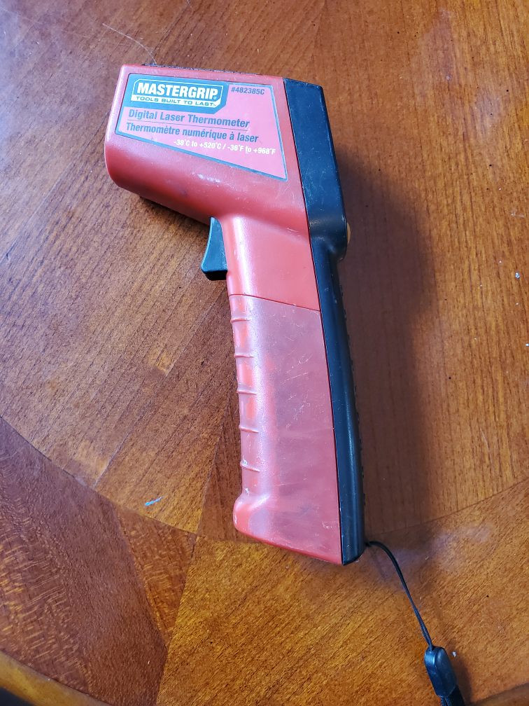 Mastergrip digital laser thermometer | Karrot