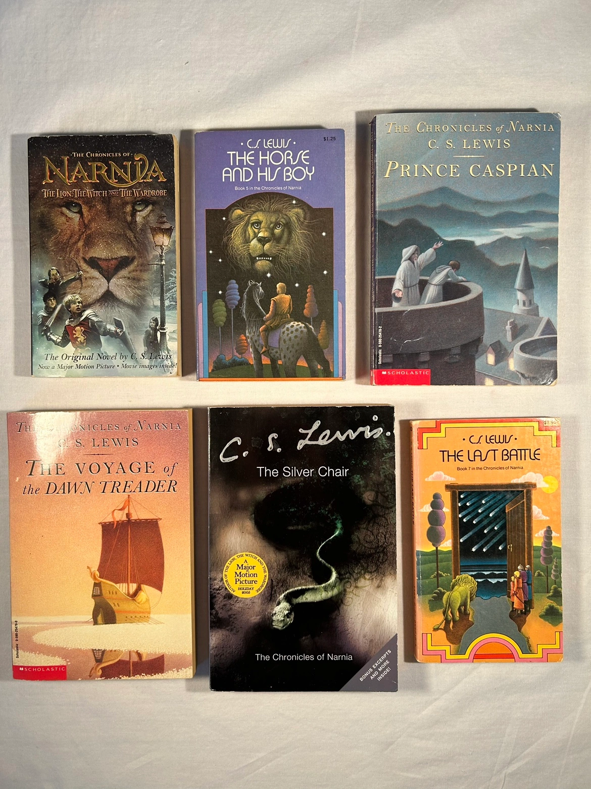 6 CS Lewis Chronicles of Narnia Books | Karrot