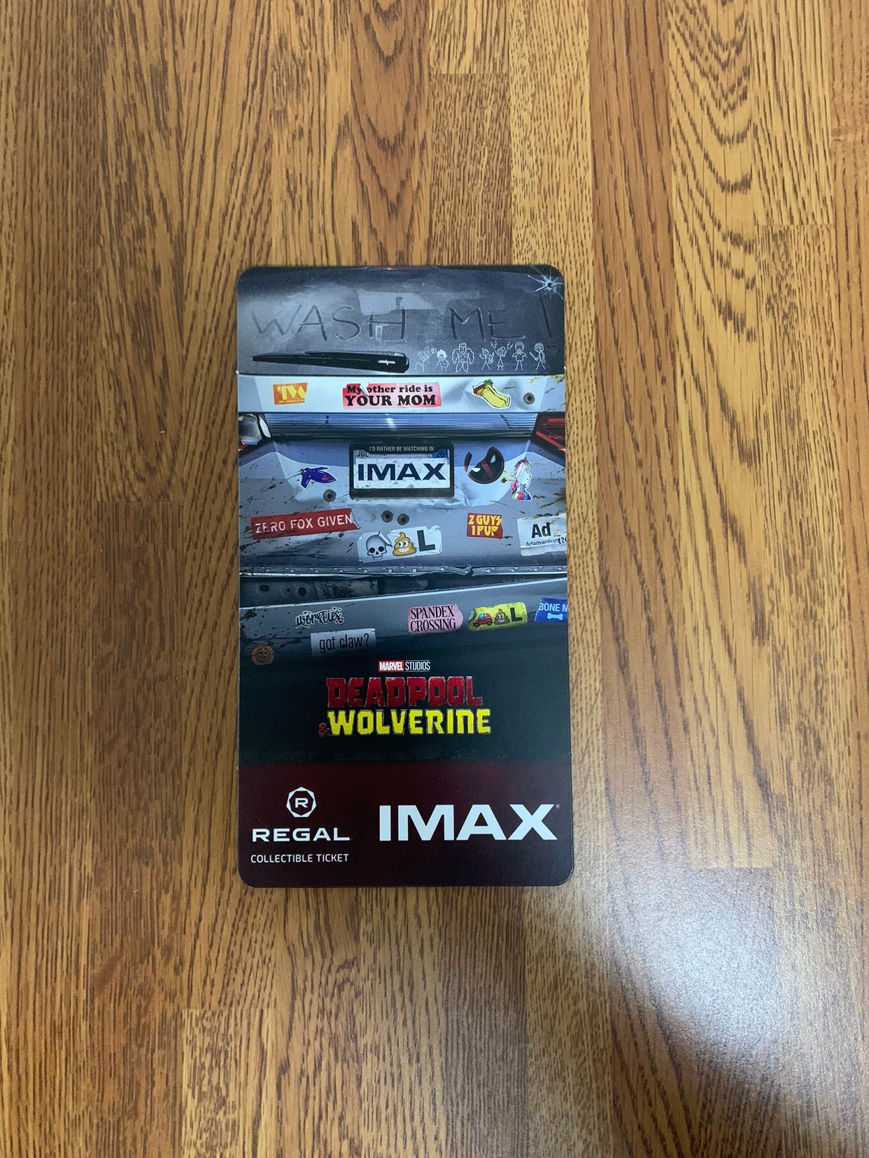 Deadpool & Wolverine (Regal Exclusive) IMAX Collectible Ticket | Karrot